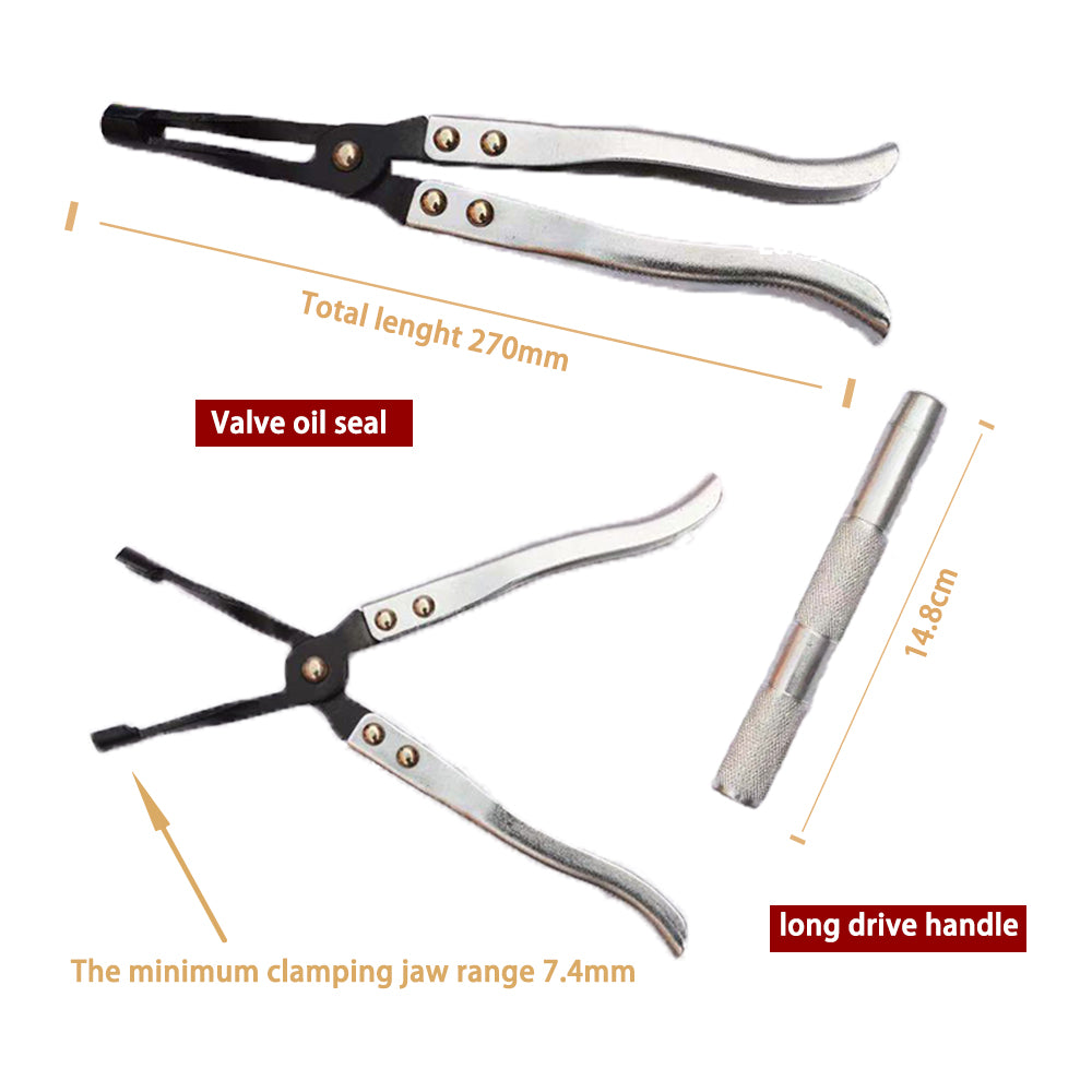 11 pcs Valve Stem Seal Seating Tool Remover and Installer Pliers Set | AUPK